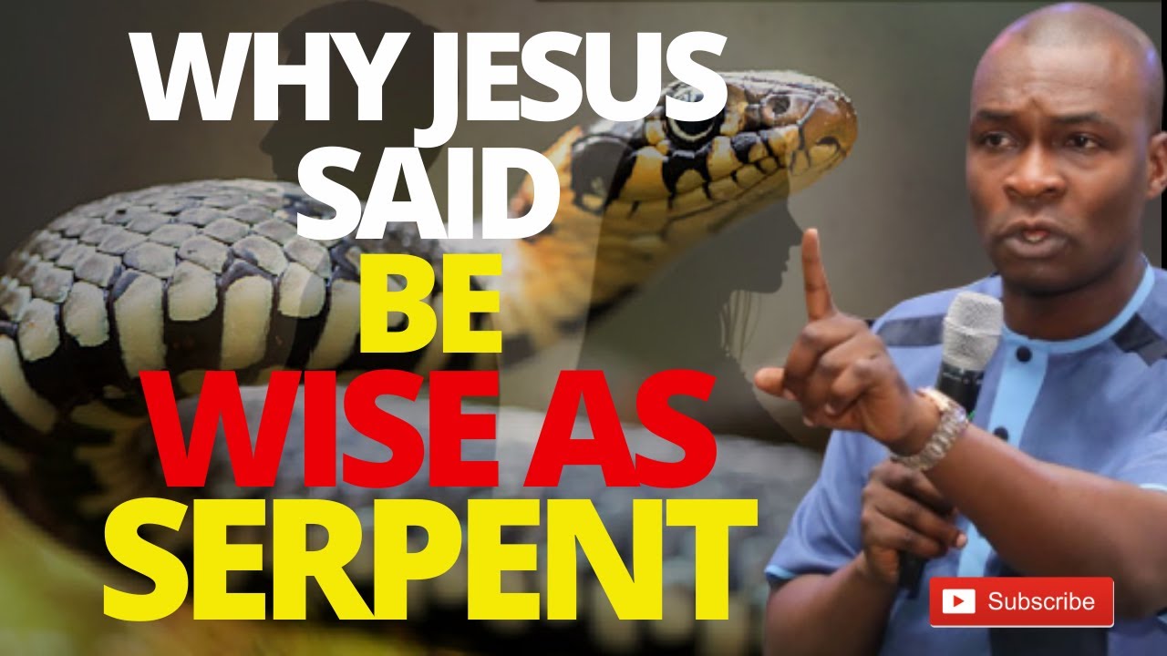 WHY JESUS SAID BE WISE AS SERPENTS | APOSTLE JOSHUA SELMAN - YouTube