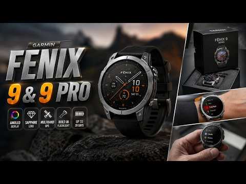 Garmin Fenix 9  Launch Date LEAKED! August 25th Launch: Incredible Upgrades😱