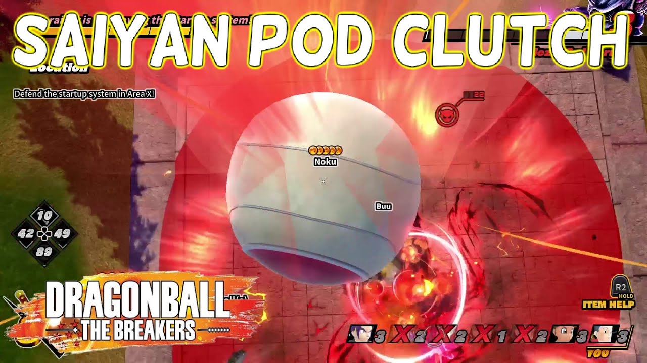 Saiyan Pod SAVES THE GAME once again! - Dragon Ball The Breakers - YouTube