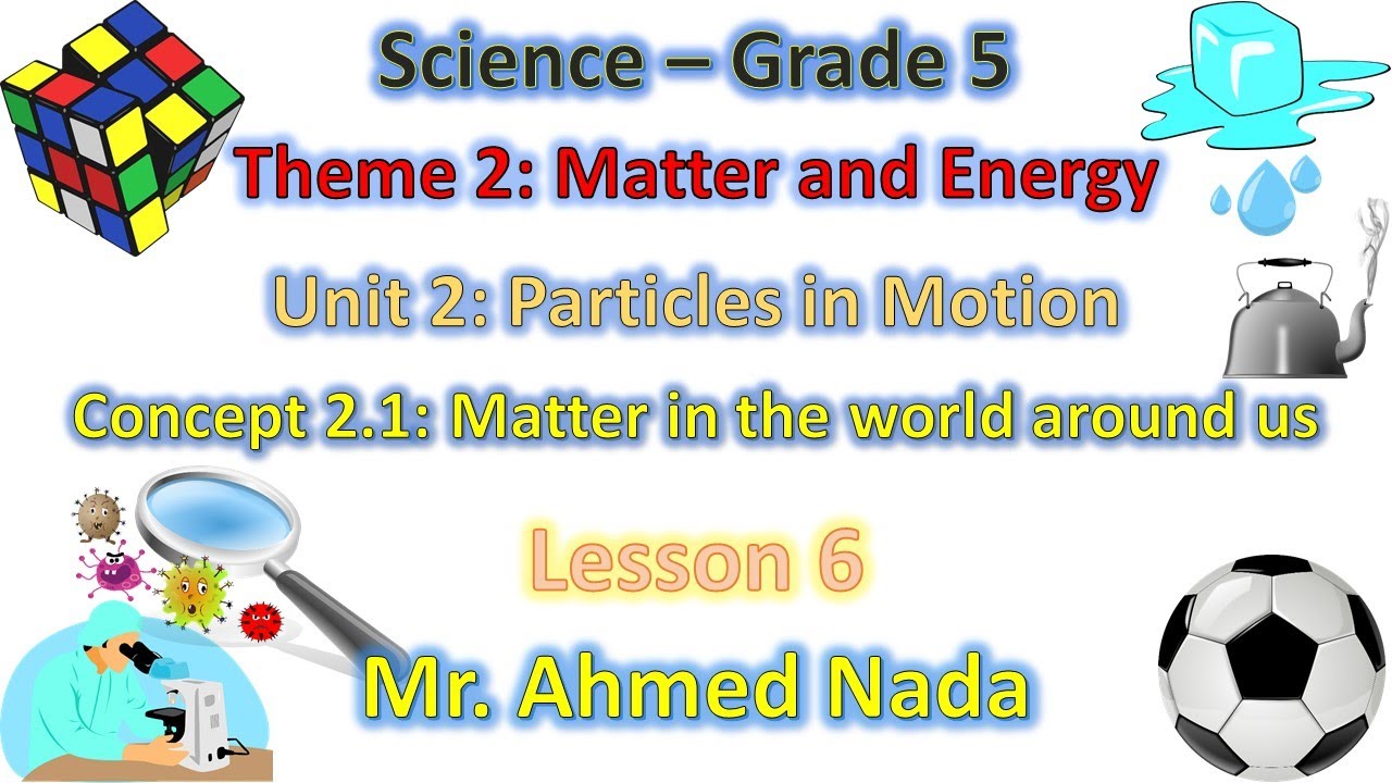 Matter in the world around us | Science | G5 | Theme2 | Unit 2 ...