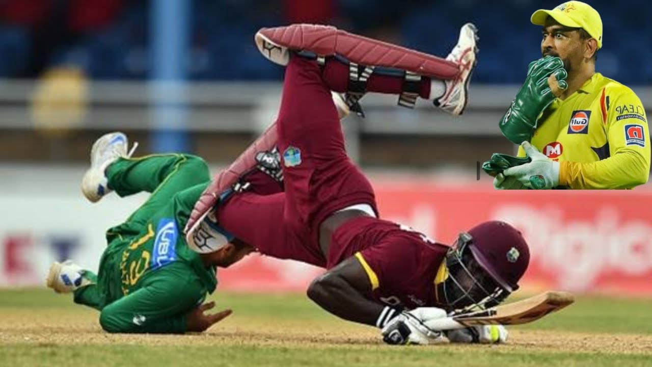 On-Field Collisions And Incidents In Cricket History - YouTube