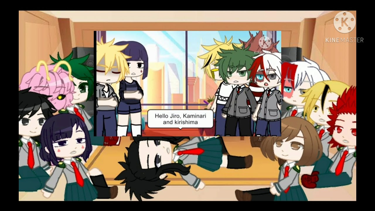 MHA-Class 1A Reacts to "God save the prom queen//Sad Bakugou - YouTube