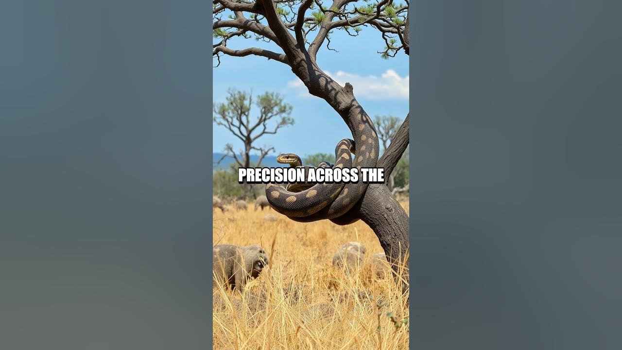 Python vs. Honey Badger: Savanna Showdown - YouTube