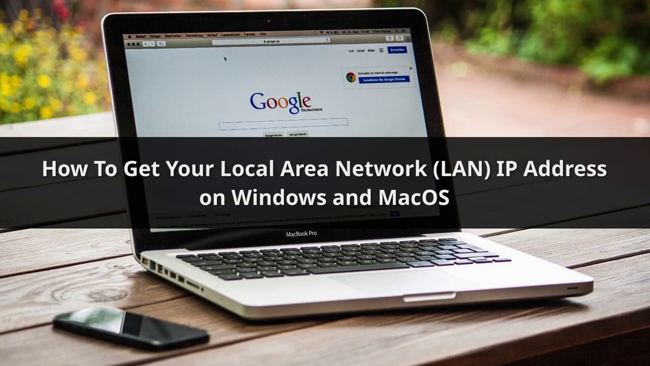 How To Get Your LAN IP Address on Windows and MacOS - YouTube