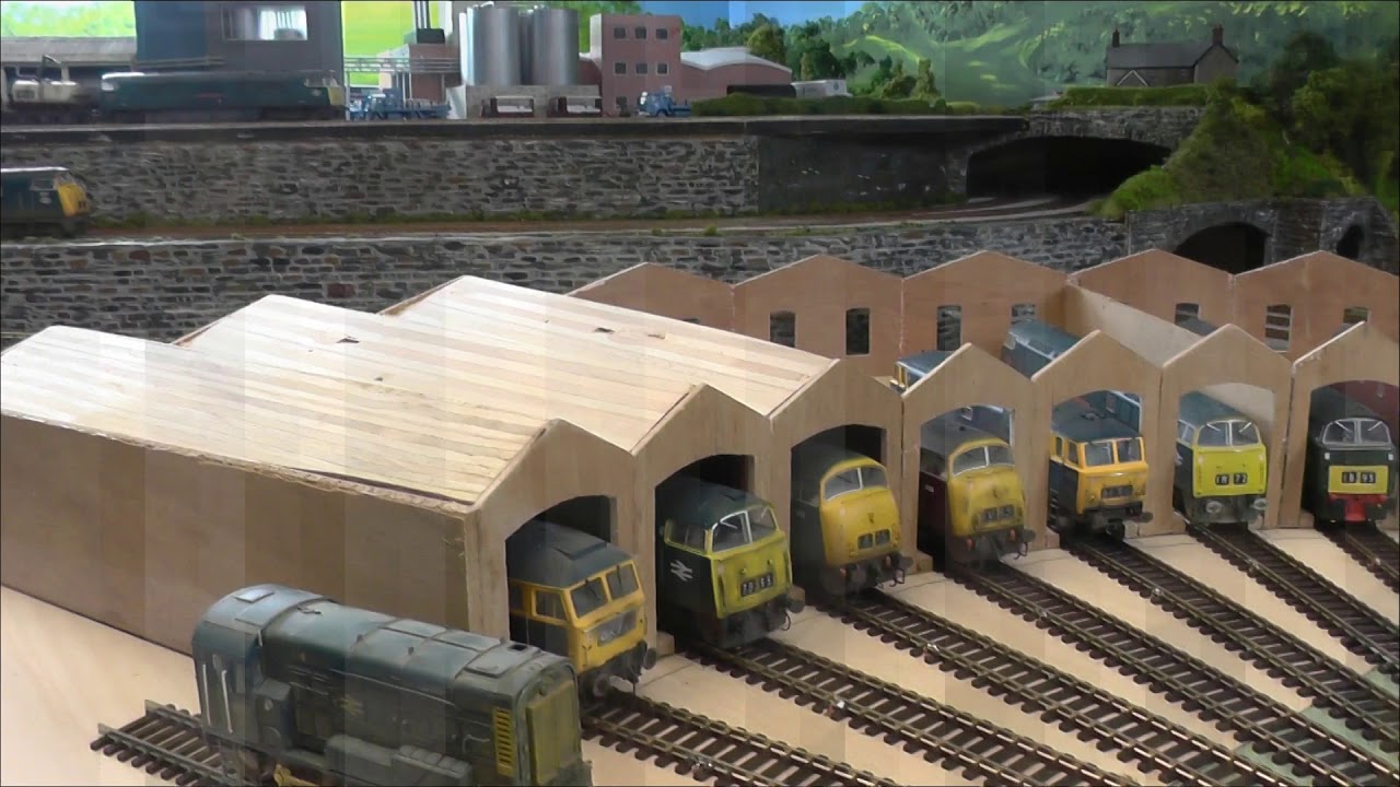 St Blazey engine shed formers - YouTube
