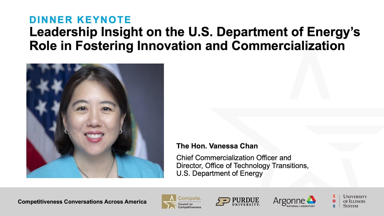 IN_IL Conversation: DOE's Perspective on Accelerating Tech Commercialization - YouTube