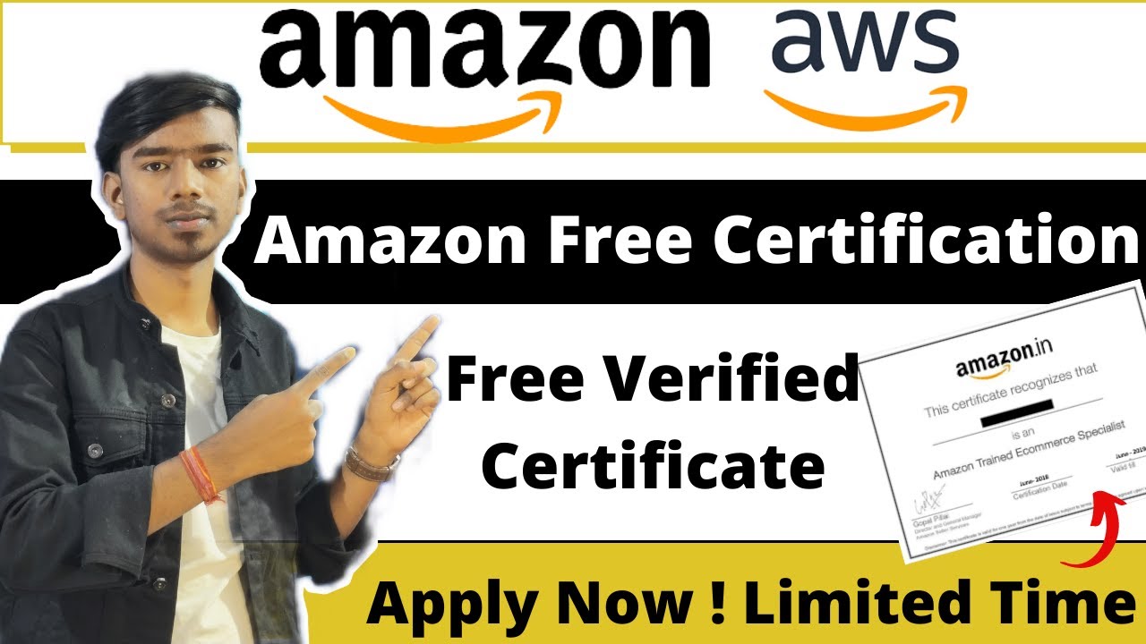 Amazon Free Certificate | AWS Certificate | AI & ML Free Certificate ...