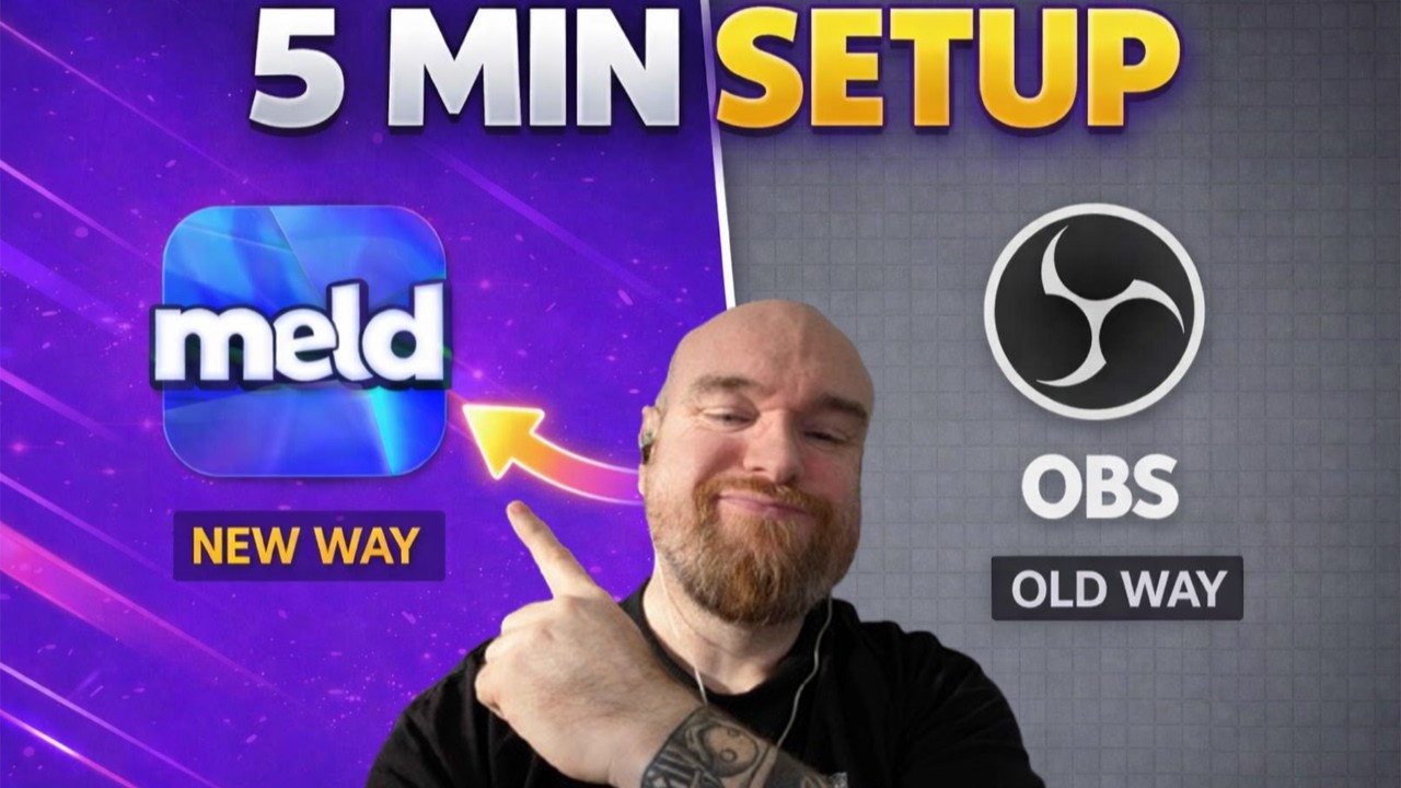 Setup Meld Studio in about 5 Minutes! (Streaming Guide 2026) - YouTube