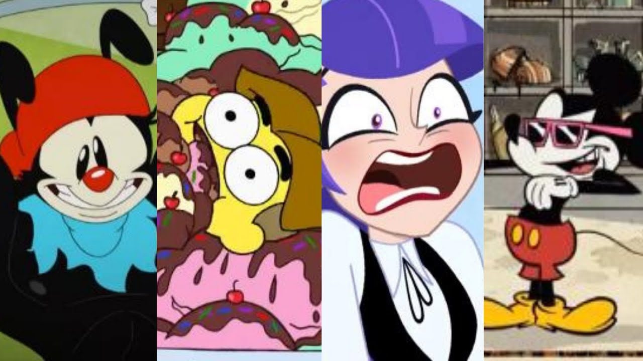 1 Second from 36 Animated TV Shows - YouTube