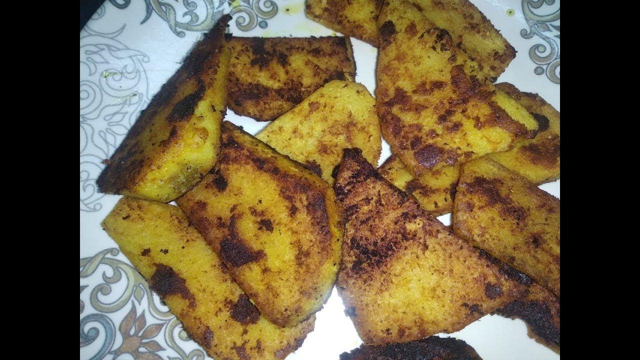 kanda gadda fry - YouTube