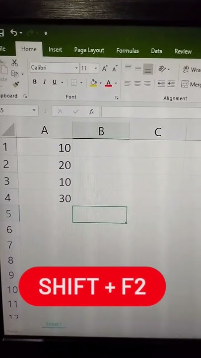 New shortcut key for add comments in Excel @i1coding #excel #msexcel # ...