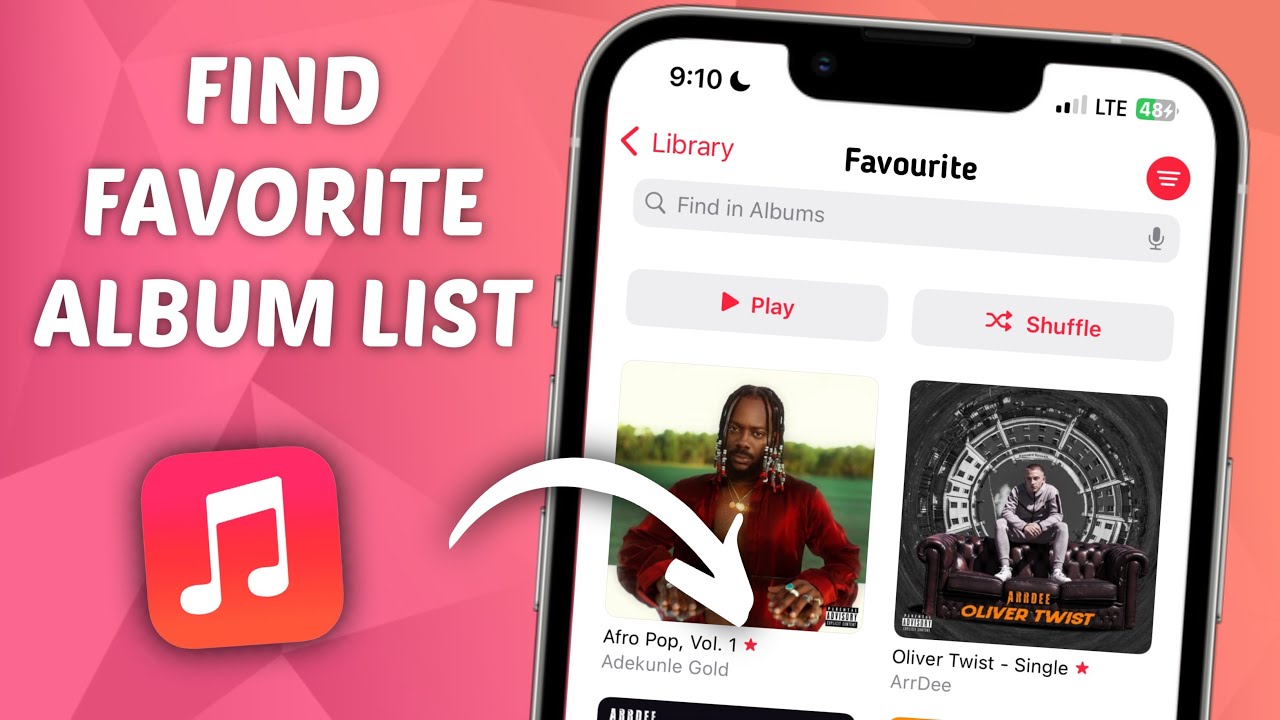 How to See Loved (Favorite) Albums on Apple Music - YouTube