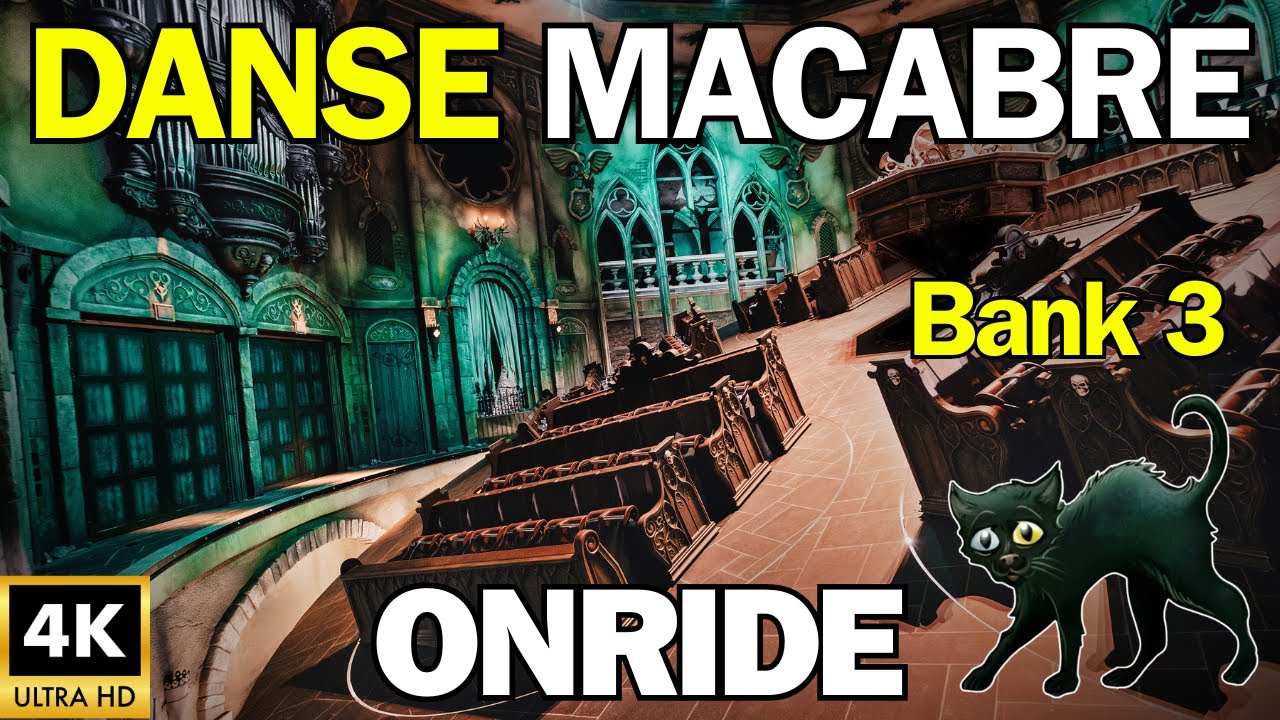 Efteling Danse Macabre ONRIDE – Bank 3 Rij 2 – 4K POV (2024) - YouTube