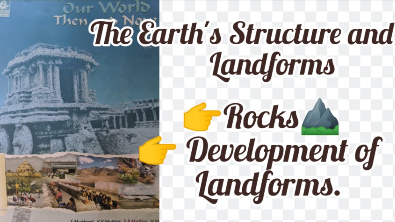 Class-7 Ch-1(The Earth Structure and Landforms).....last part....⛰ ...