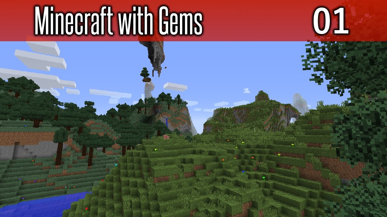 Minecraft with Gems - ep. 01 - Testing Purposes - YouTube