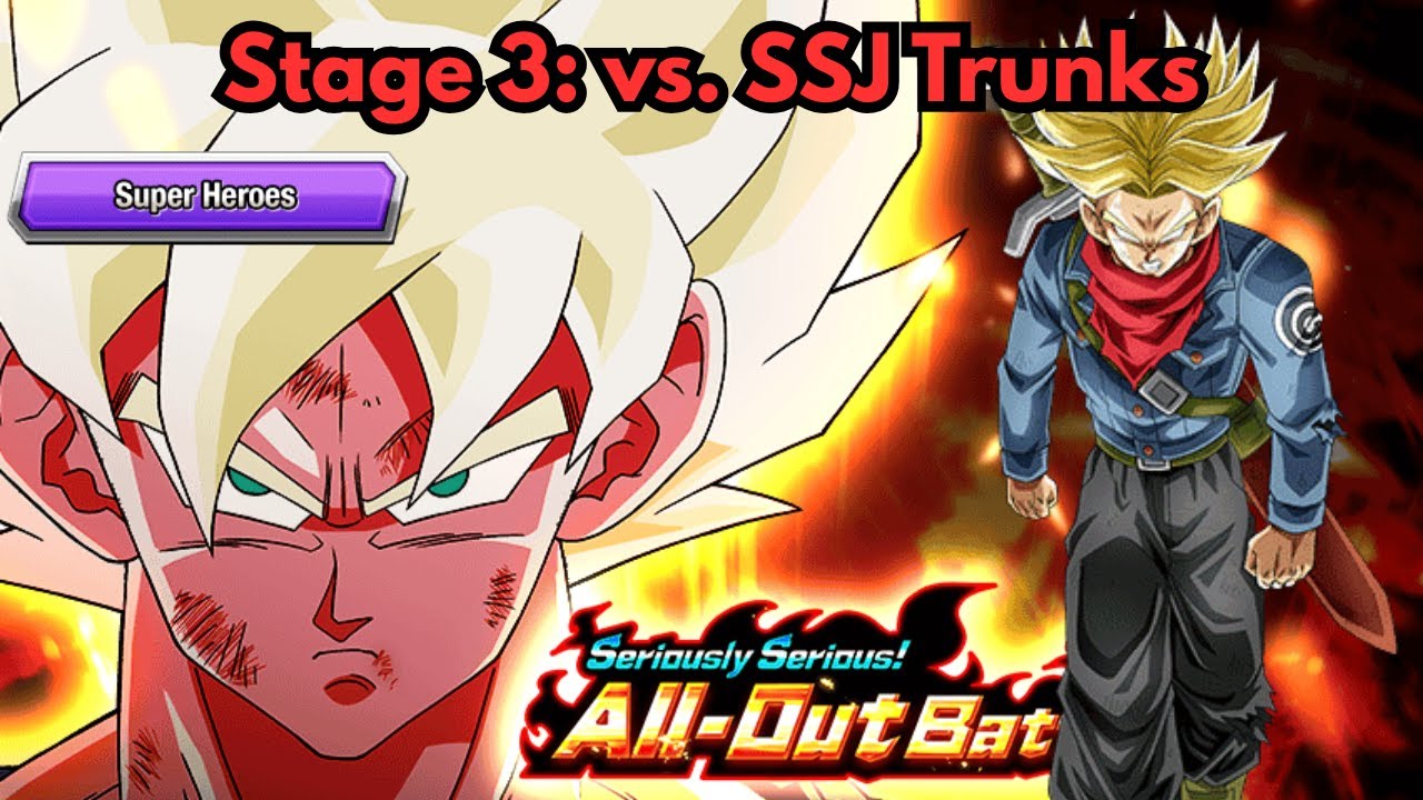 All-Out Struggle Stage 3 – Super Heroes Mission Cleared! | DBZ Dokkan ...