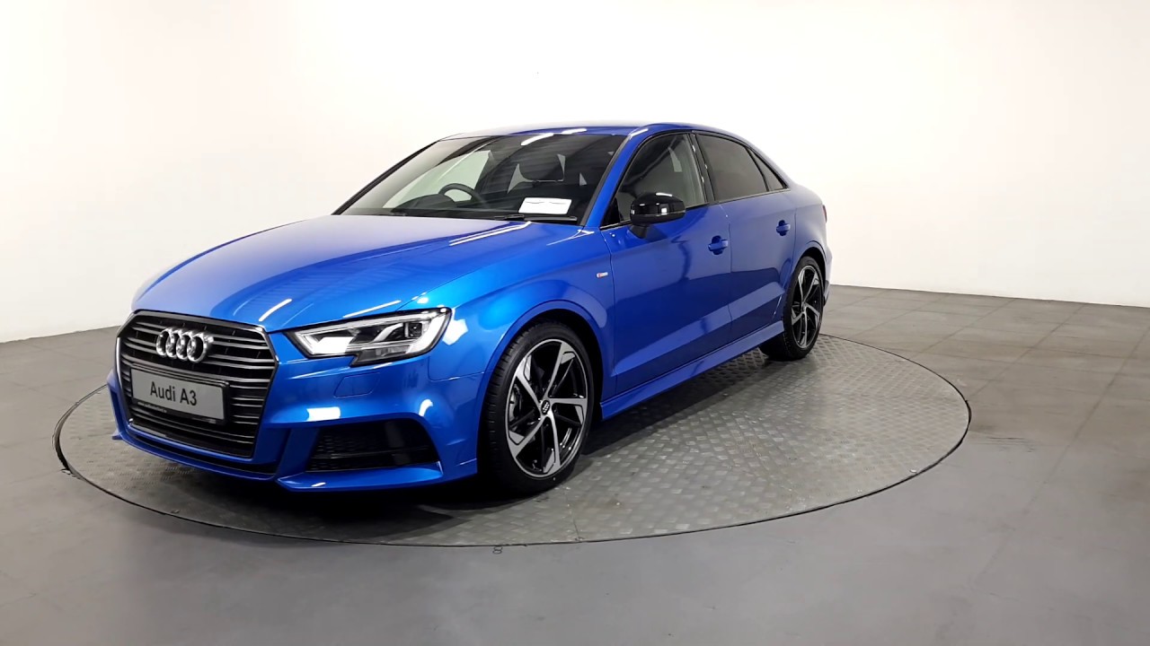 Audi A3 Saloon Ara blue | Audi Waterford - YouTube