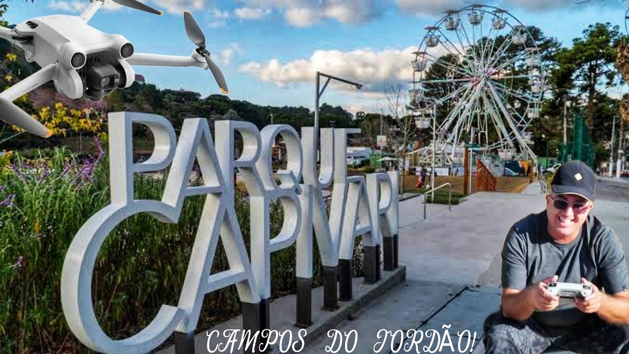PARQUE CAPIVARI NA VISÃO DO DRONE - Campos do Jordão! - YouTube