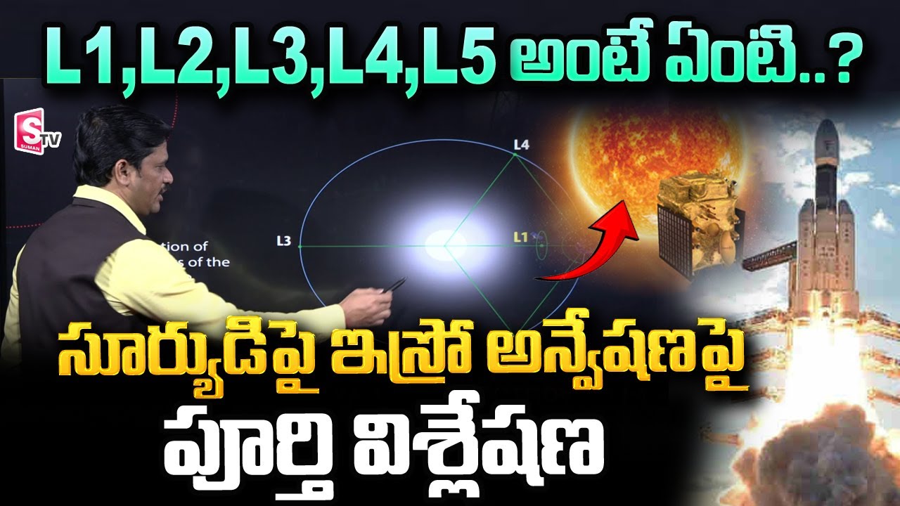 Aditya L1 Full Story | What Are L1,L2,L3,L4,L5 Points | ISRO | SumanTV ...