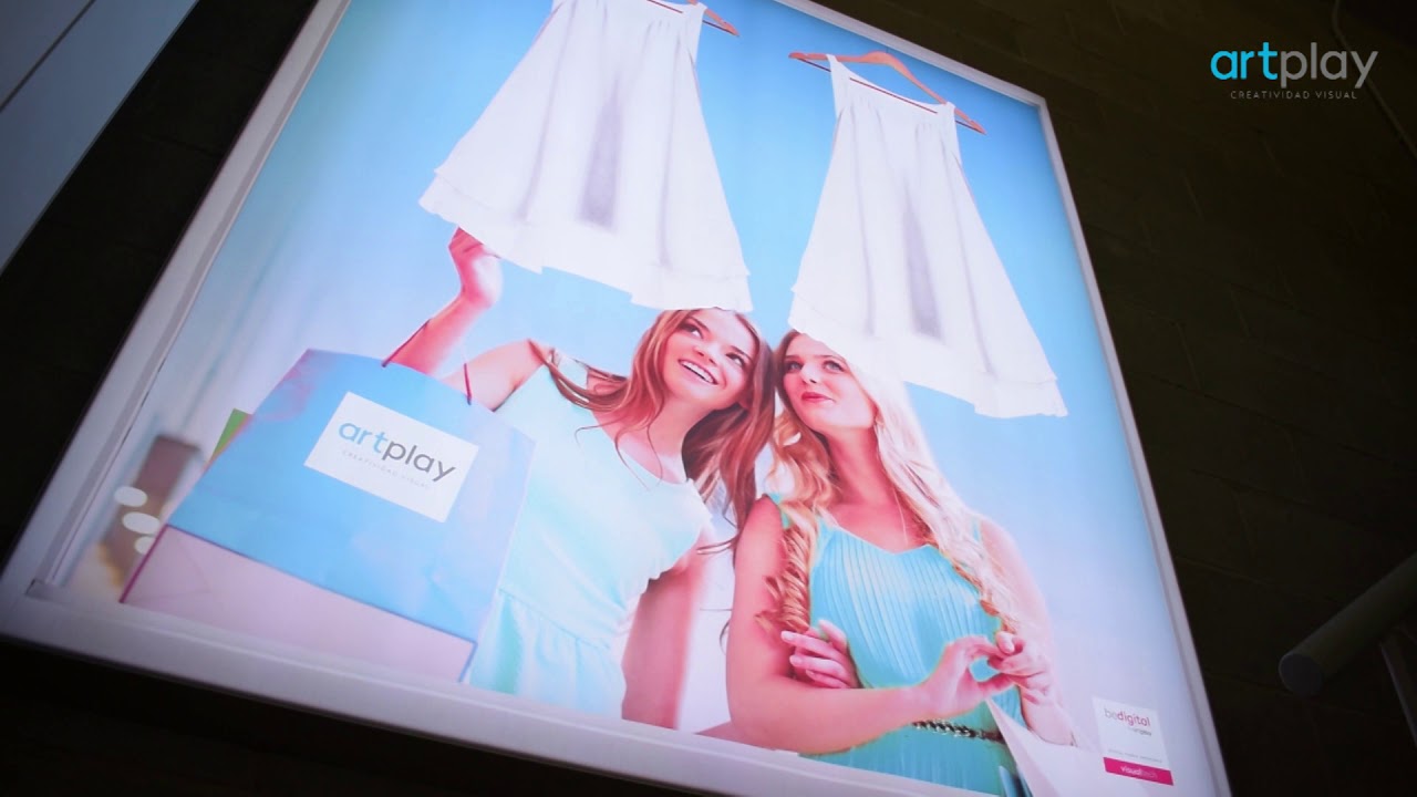 Cajas de Luz dinámicas: efecto BeDigital - YouTube