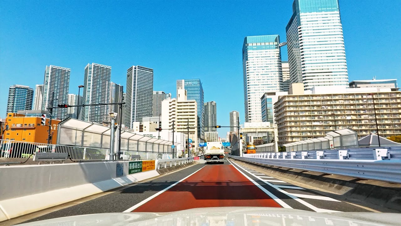 Japan City Drive - Driving thru Tokyo 4K - YouTube