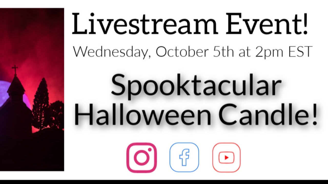 Spooktacular Graveyard & Eyeball Stew Halloween Candles - YouTube