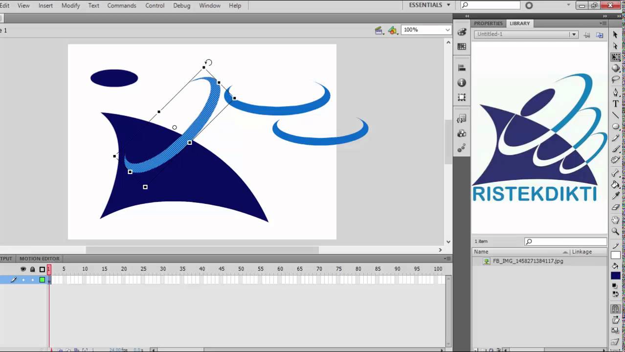 Tutorial Logo Dikti - YouTube