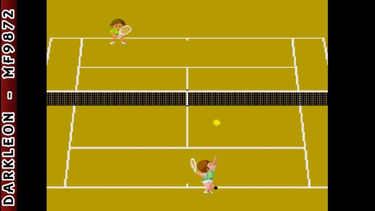 PC Engine - Pro Tennis World Court (1989) - YouTube