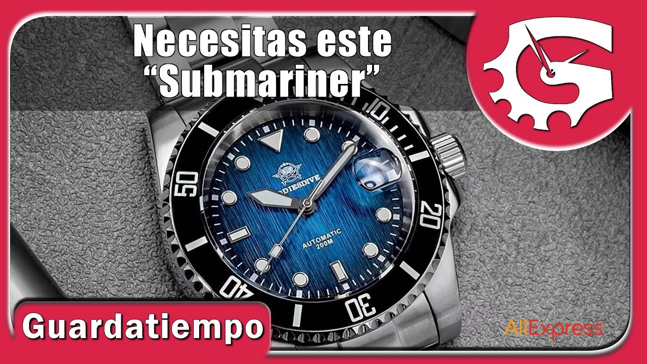 Addiesdive AD2078. Un MOD de Submariner - YouTube