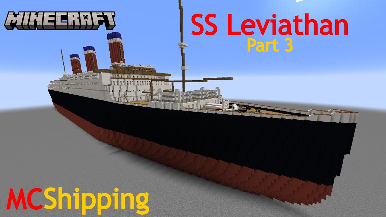 MINECRAFT SS Leviathan Tutorial Part 3! - YouTube