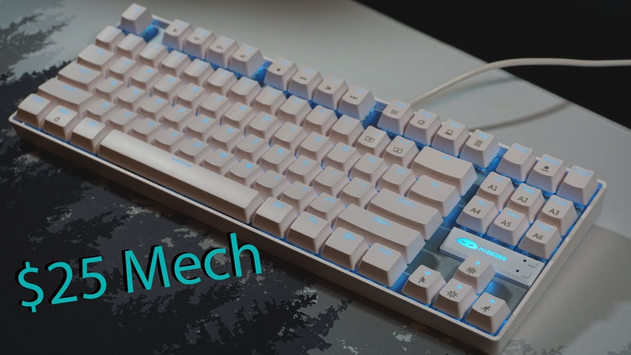 The CHEAPEST Mechanical Keyboard? | Magegee MK Star Review +Soundtest ...