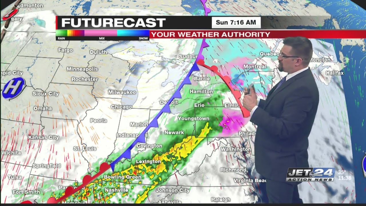 Craig's Sunday weather forecast - YouTube