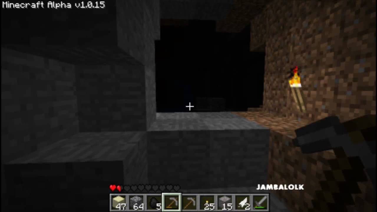Minecraft Alpha Survival - Epic Cave Explorer! (ffx2) [HD] - YouTube