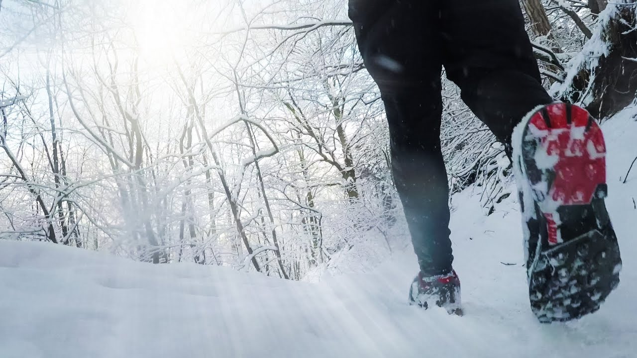 SNOW TRAIL RUNNING (AUSTRIA) - Vienna Woods | Go Pro - YouTube