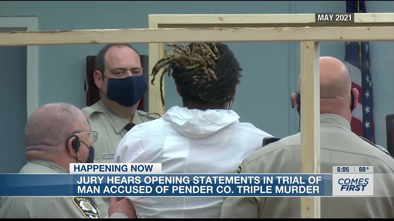 Jury hears opening statements in trial of man accused of Pender Co ...