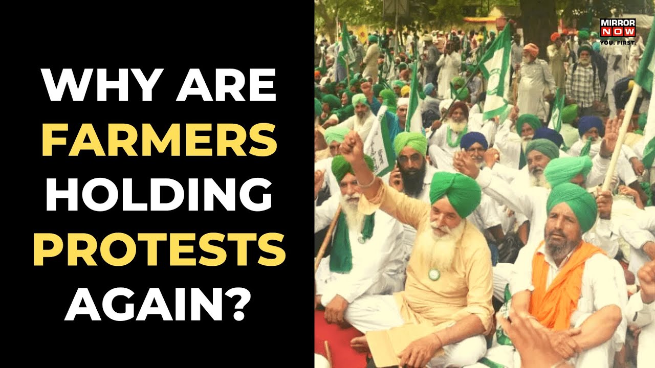 Farmers Protesting Again; What Their Fight This Time? - YouTube