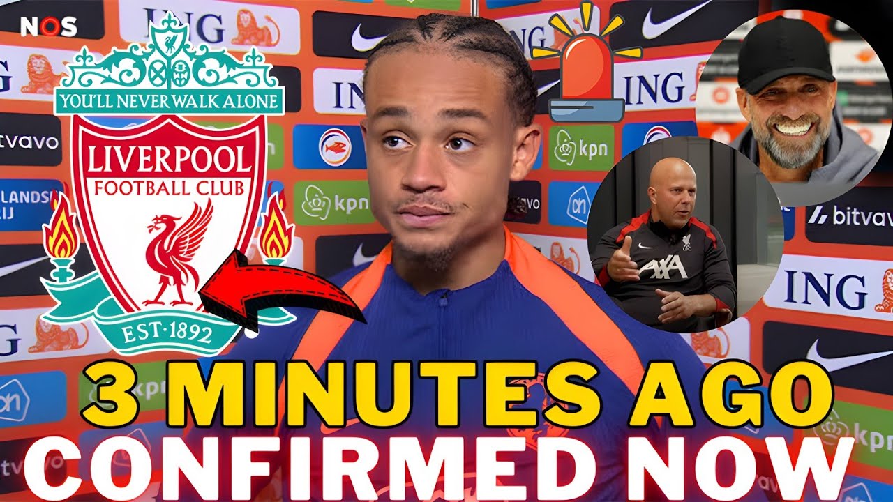 It's out now! Xavi Simons and Liverpool's new player confirmed! arne ...