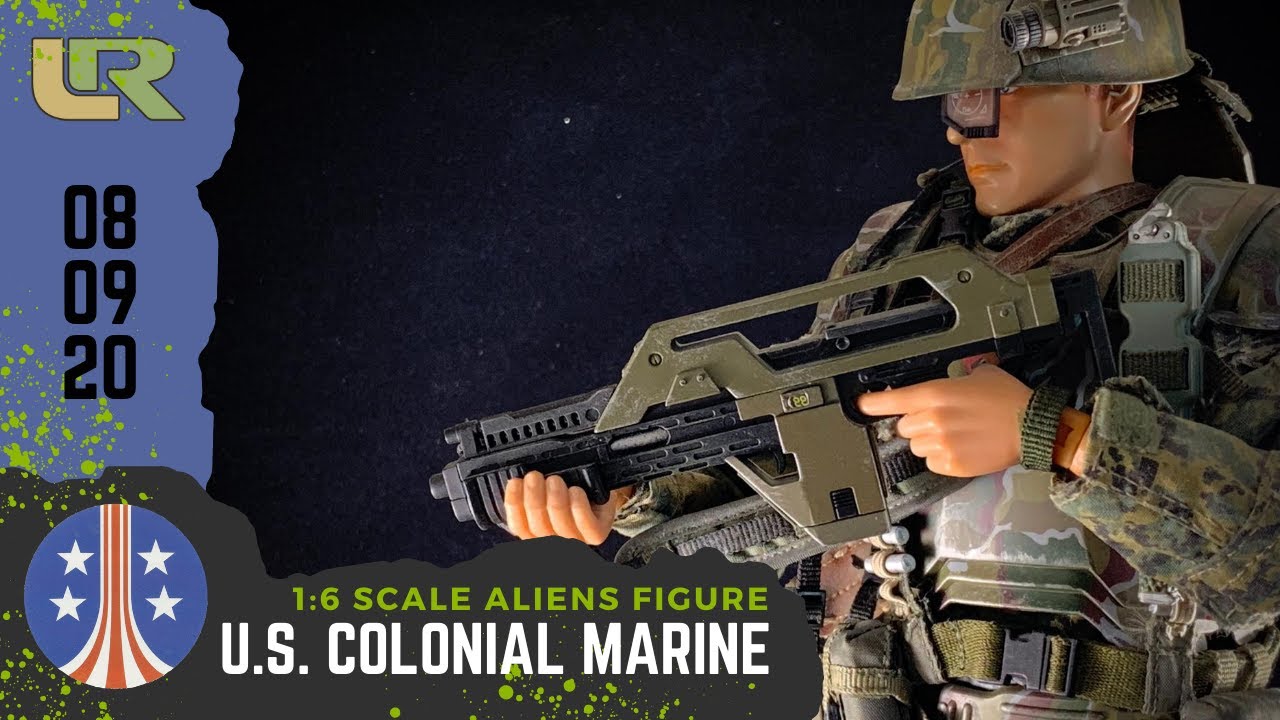 1:6 Scale Colonial Marine Kitbash - The Last Ranger - YouTube