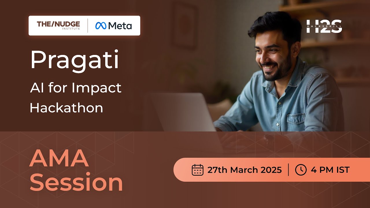 Ask Me Anything (AMA) Session | Pragati AI for Impact Hackathon 2025 by The/Nudge Institute ...