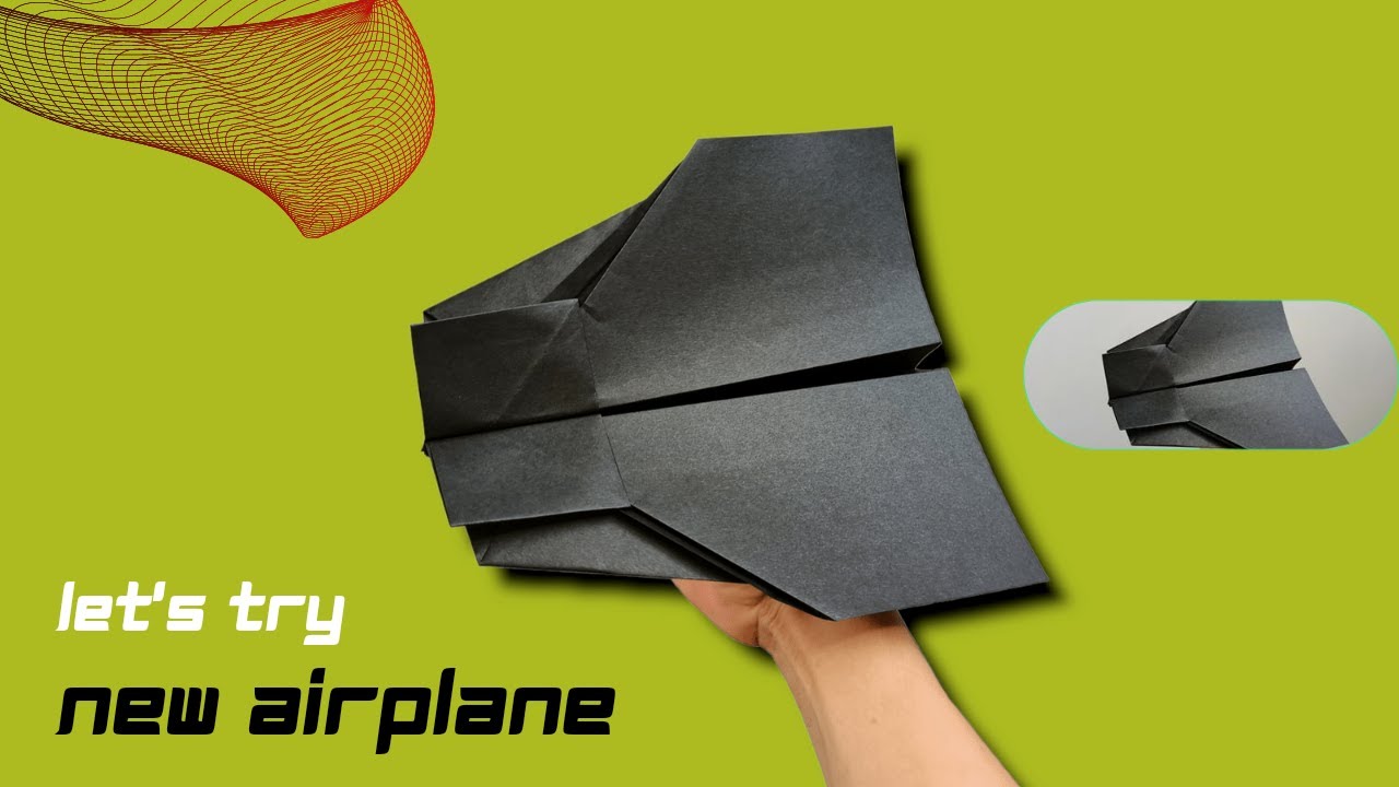 How to make a really fast paper airplane - YouTube