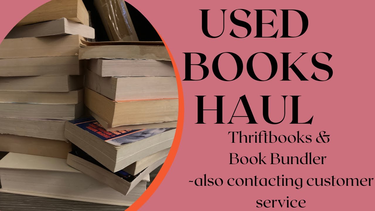 Used Books Haul - Thriftbooks & Book Bundler - YouTube