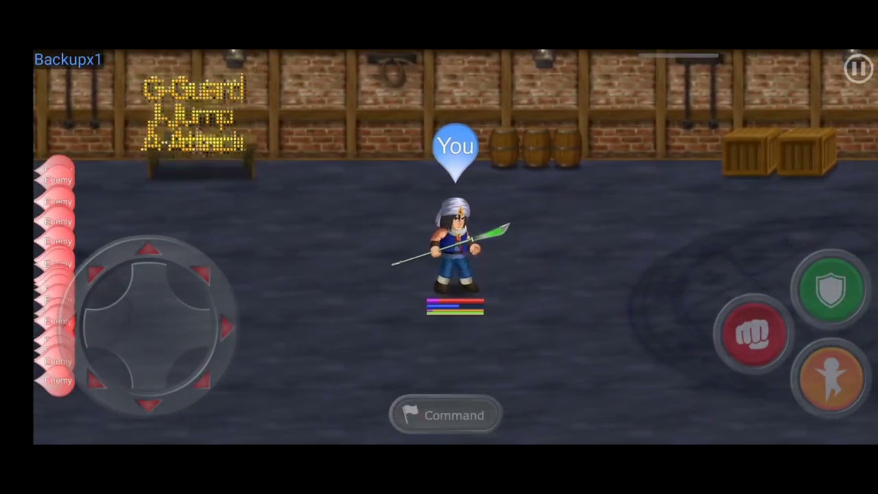 Hero Fighter X Chaotic World,How to cast Tien's Moves - YouTube