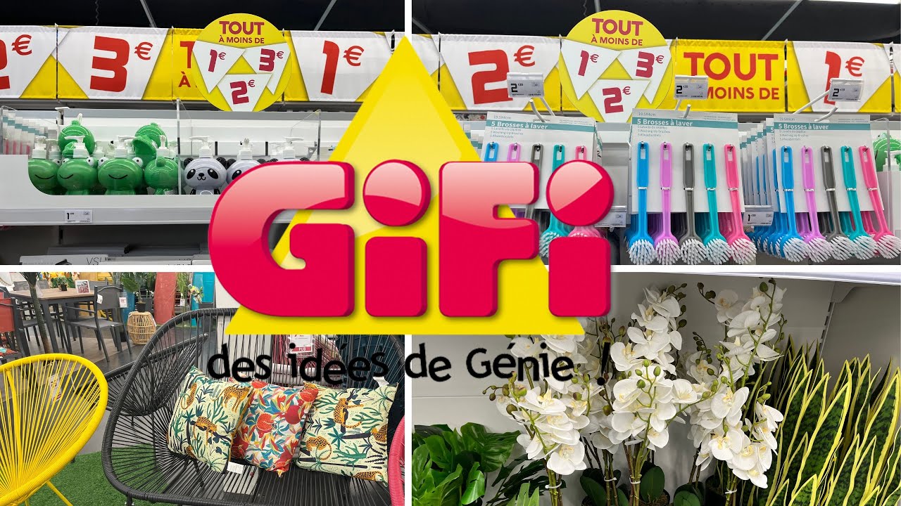 Les Nouveautés de Printemps arrivent chez GIFI - YouTube