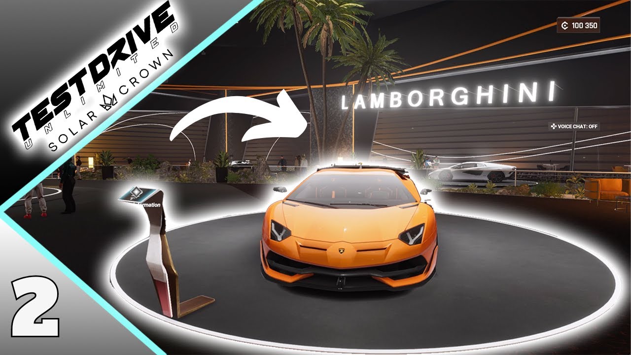 Test Drive Unlimited Solar Crown: EP2 Lamborghini & Italian Car ...