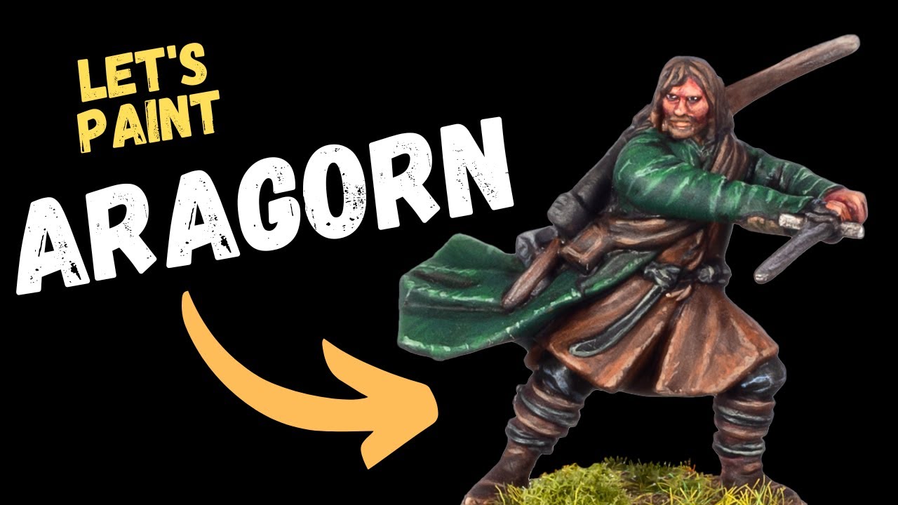 Bring Aragorn to Life: A Step-by-Step Painting Tutorial for Middle ...