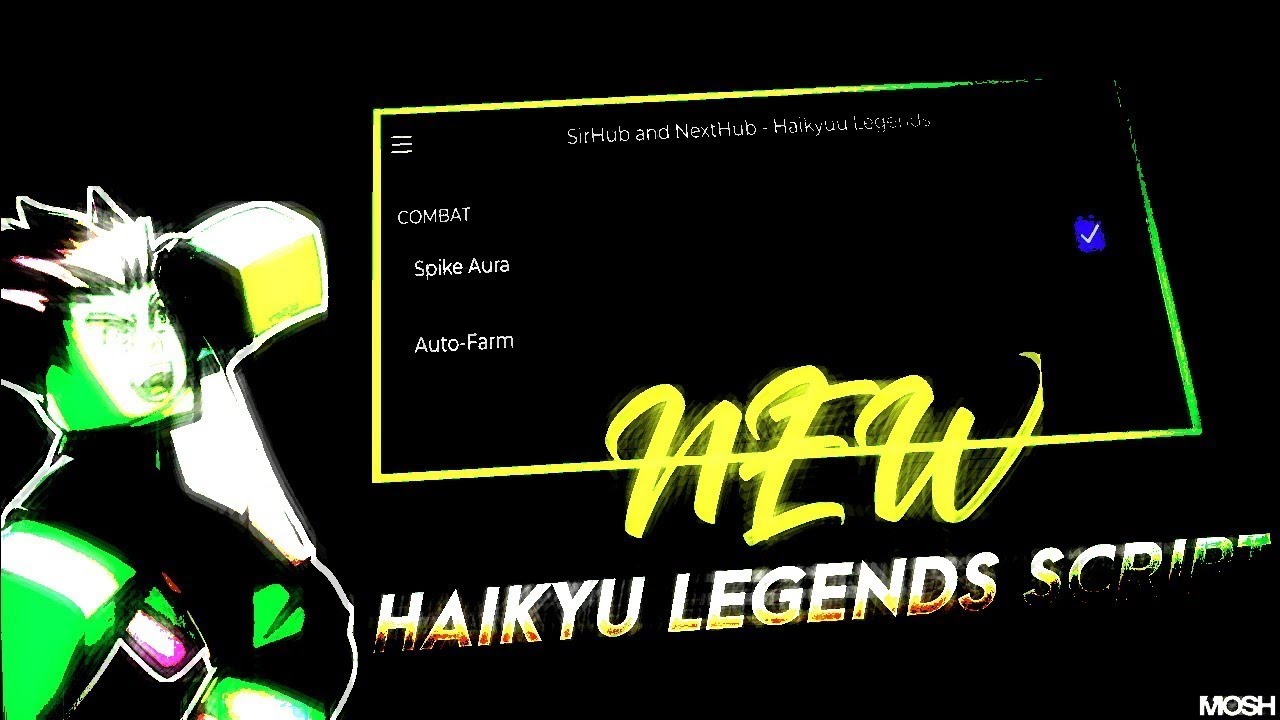 HAIKYUU LEGENDS SCRIPT x NO KEY 2025 AUTO FARM, AUTO PLAY, POWER SERVE ...