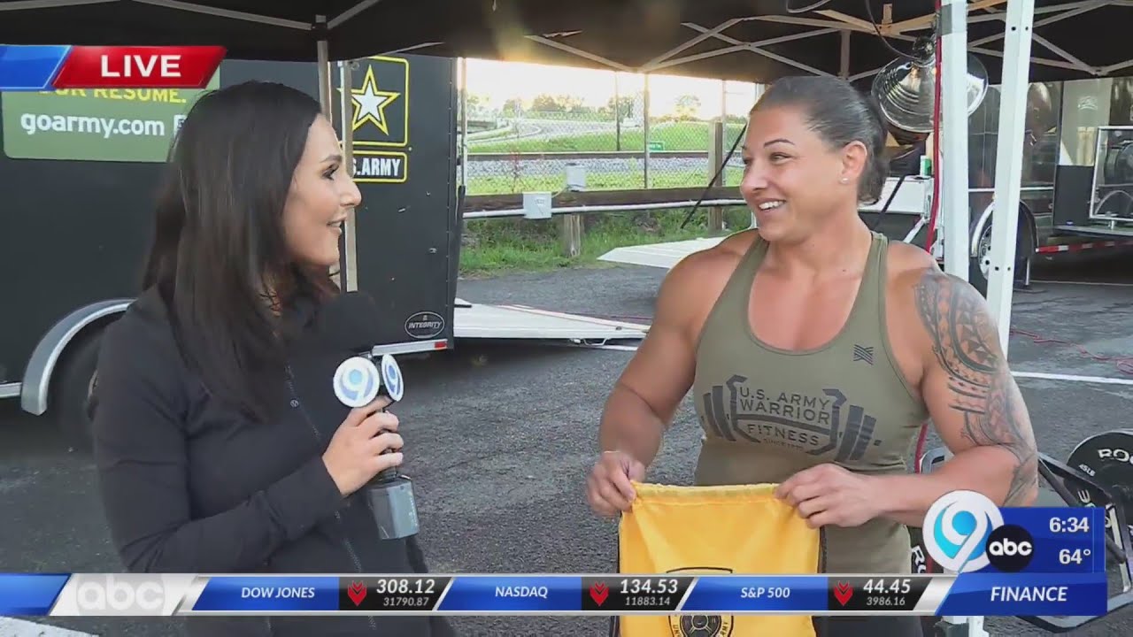 LIVE: Weight Lift Challenge with 8th Strongest Woman in the World at ...