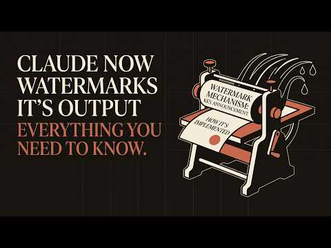 Claude's Invisible Watermark: What It Can't Prove