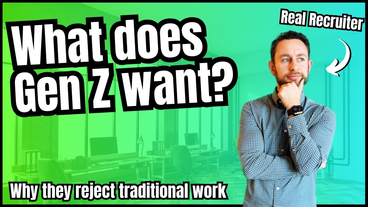 The Real Reason Why Gen Z Reject Traditional Jobs - YouTube