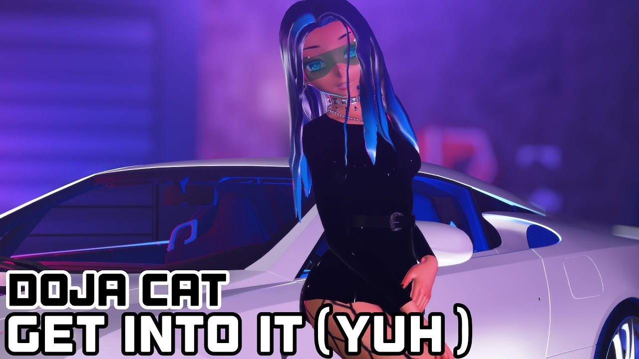【MMD】 ⸢Doja Cat⸥ 【⭒Get Into It (Yuh)⭒】 ⸢Vocaloid Merli⸥ - YouTube